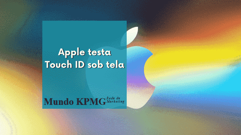 Apple testa Touch ID sob tela